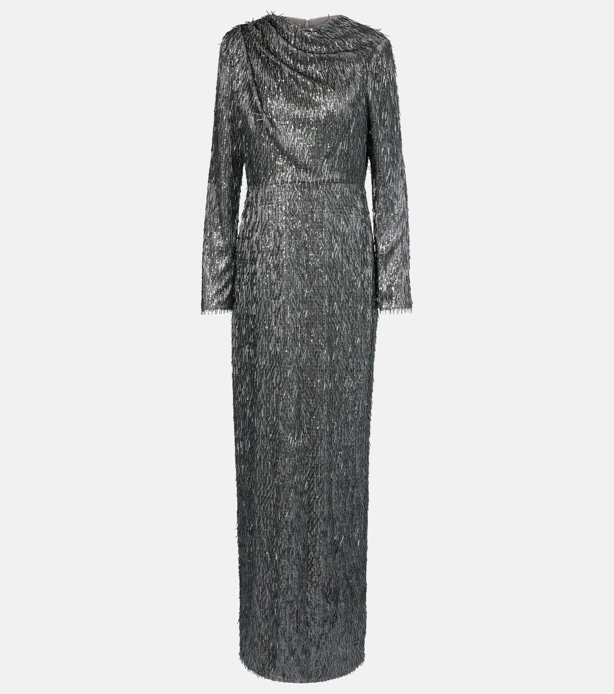 Erdem Sequined draped maxi dress Erdem