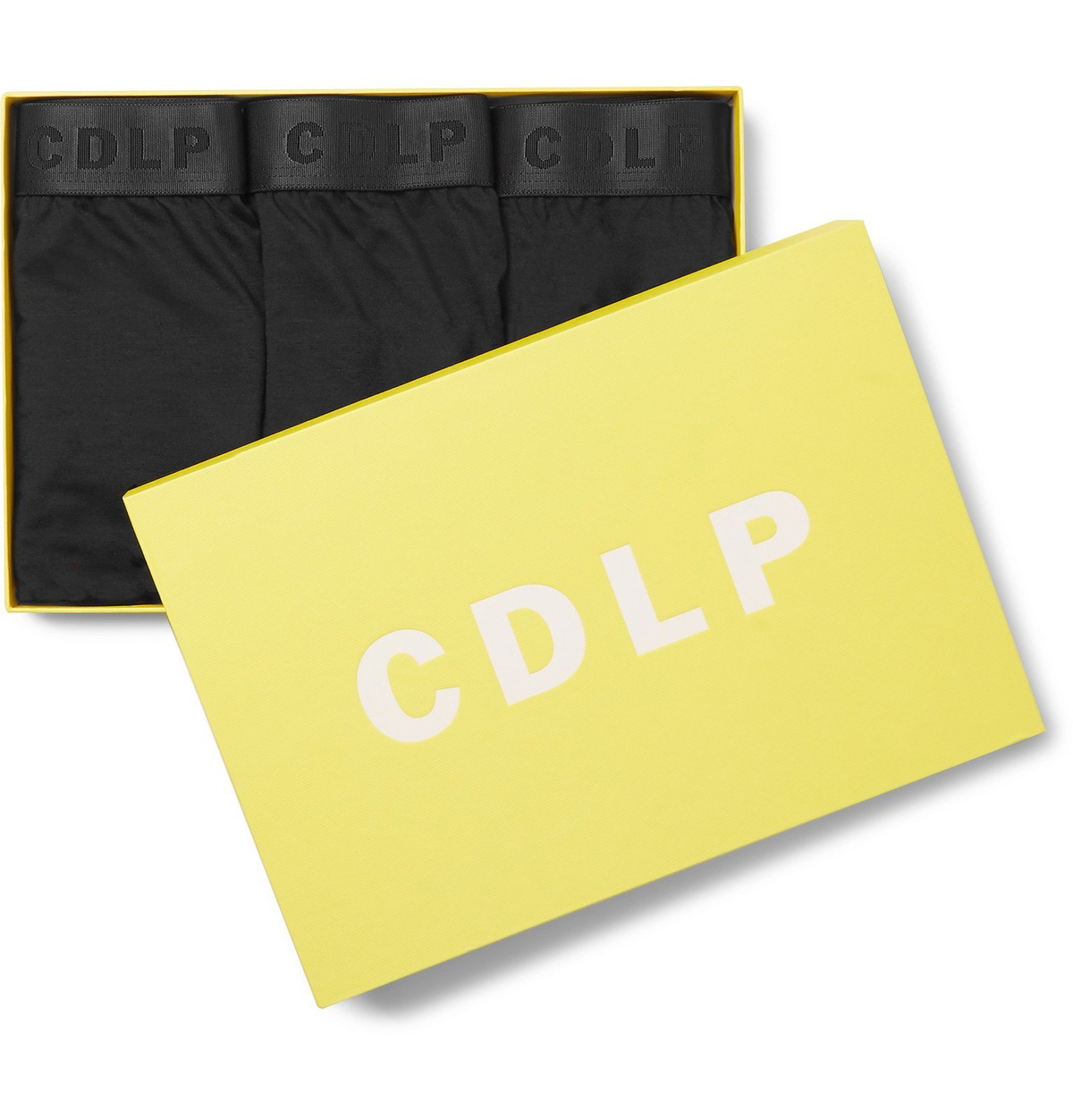 CDLP - Three-Pack Stretch-Lyocell Briefs - Black CDLP