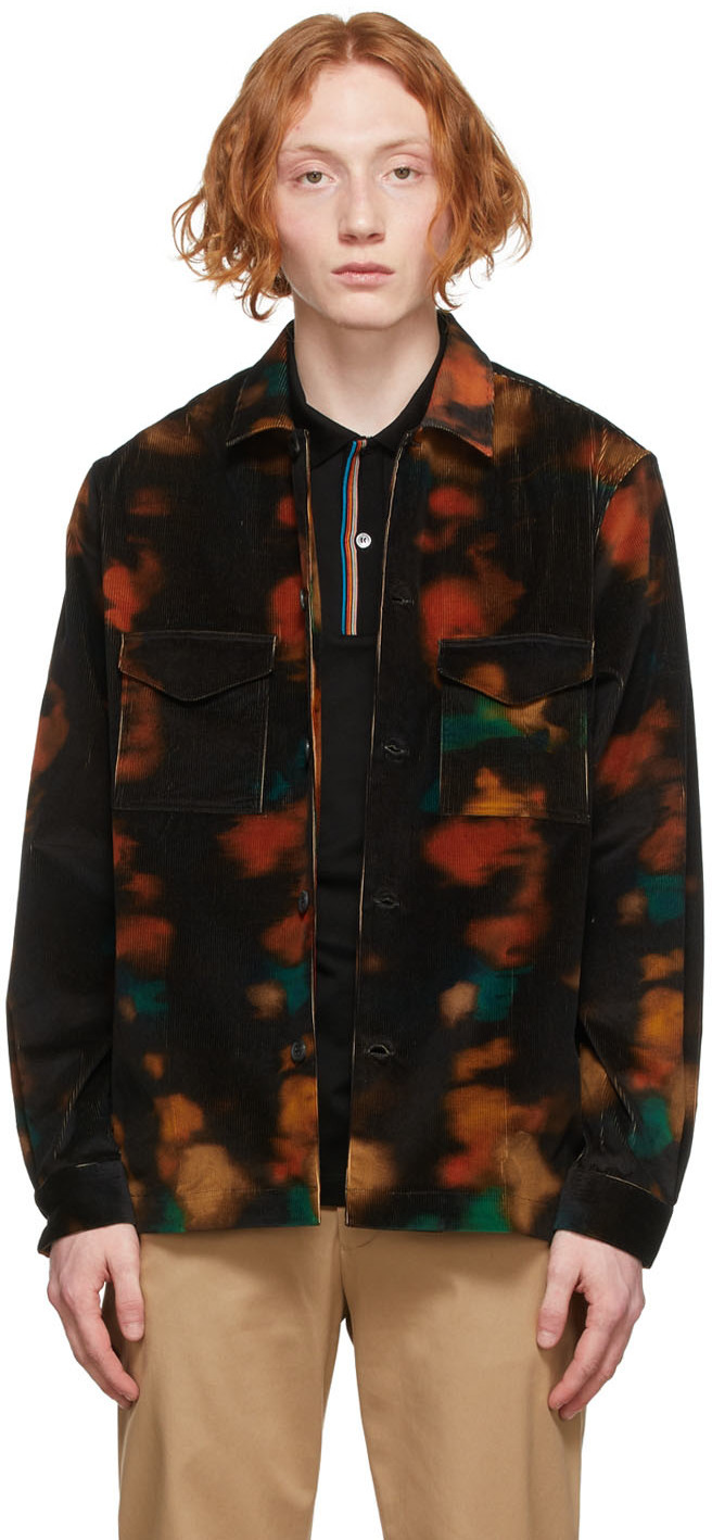 Paul Smith Black Ink Spill Shirt Paul Smith
