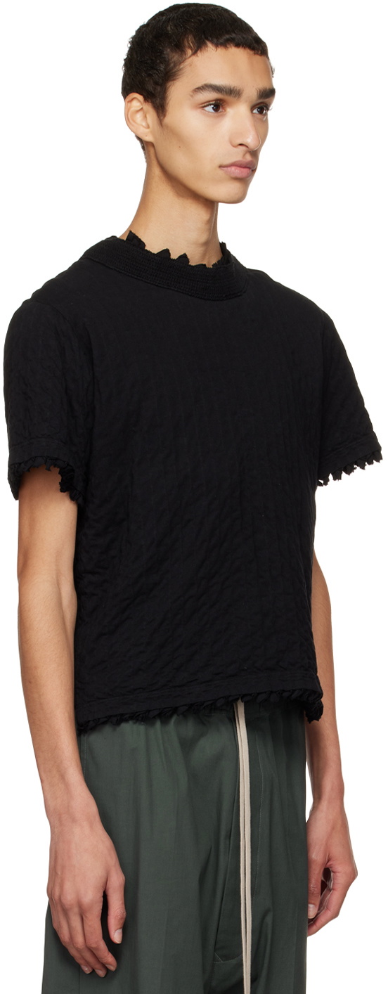 Craig Green Black Frill Reversible T-Shirt Craig Green