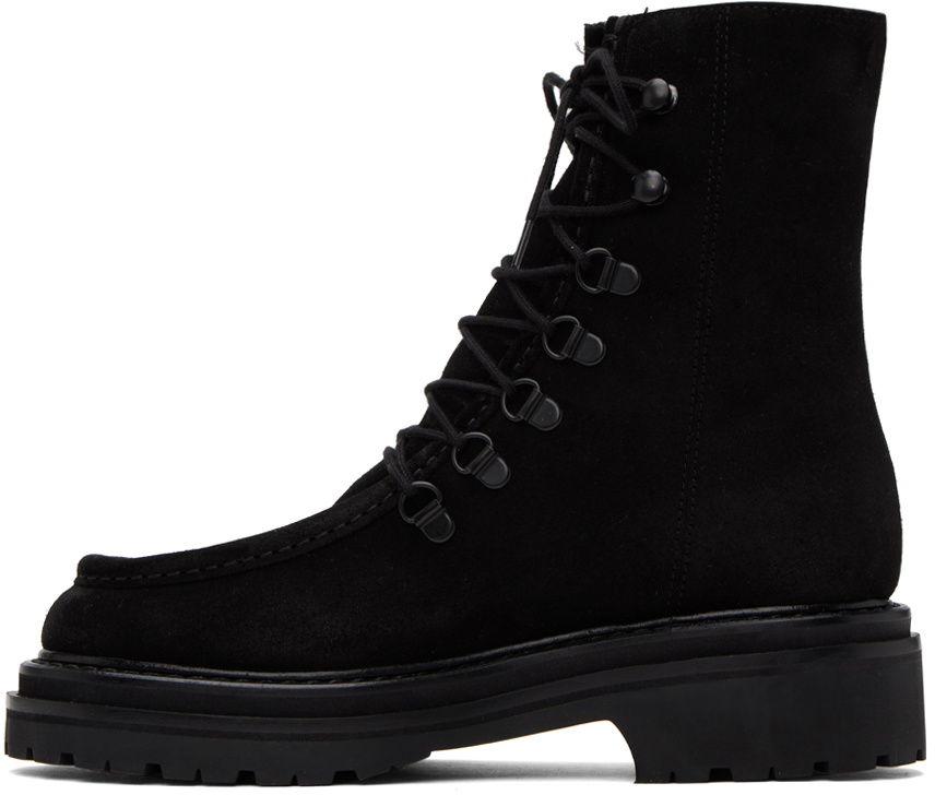 Legres Black College Boots Legres