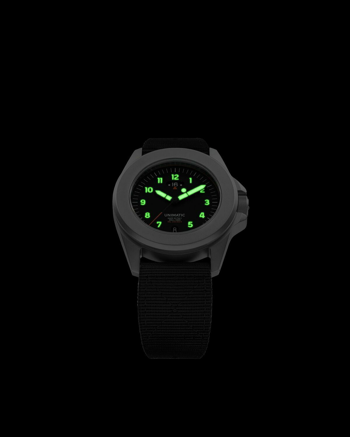 Unimatic Uwk Ut4 Gmt Black - Mens - Watches Unimatic