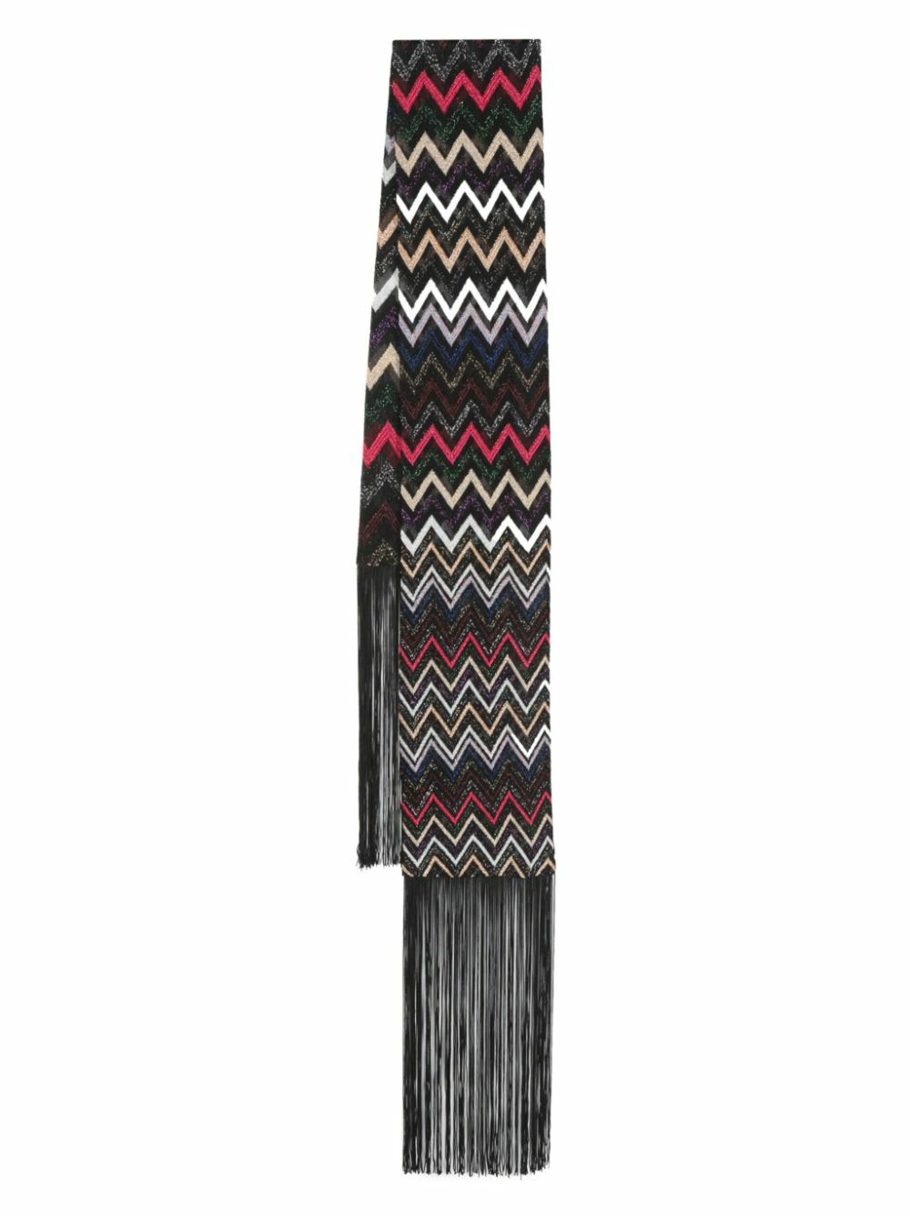 MISSONI - Zig-zag Motif Scarf Missoni