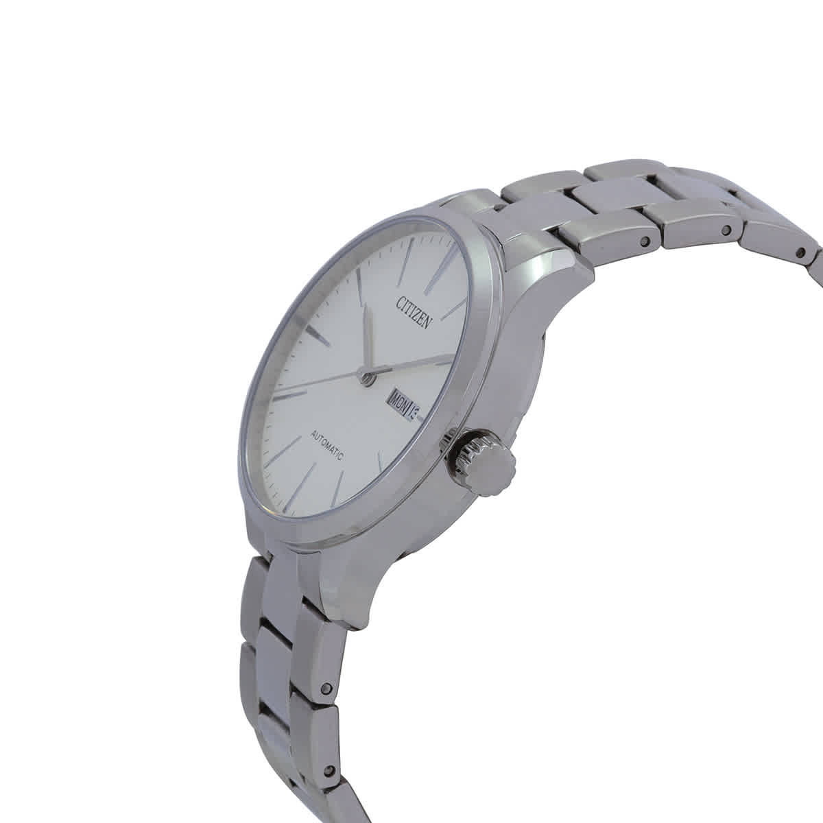 Citizen Automatic White Dial Mens Silver-toned Watch NH8350-83A Citizens of Humanity