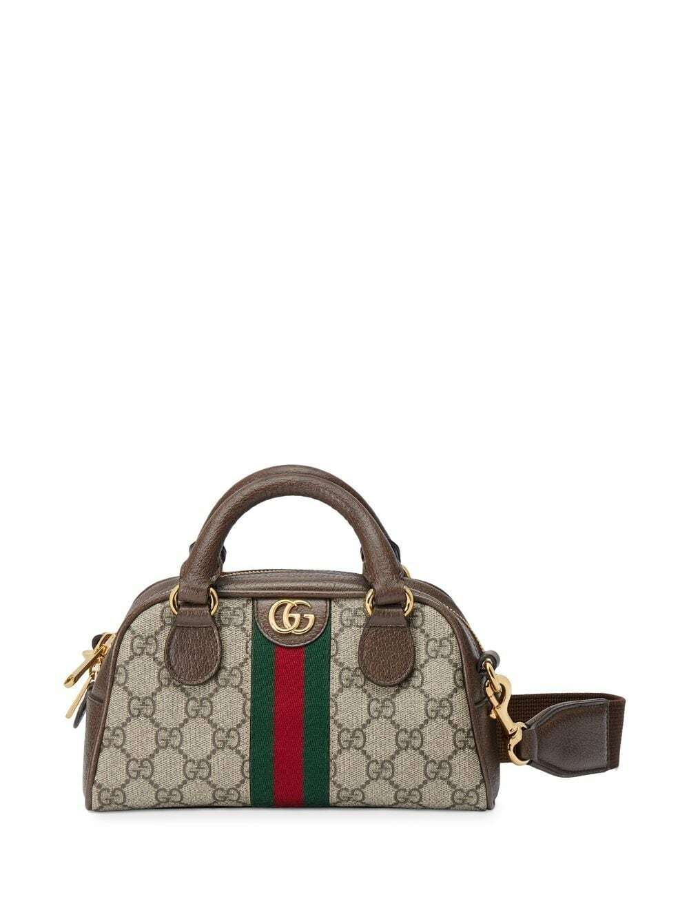 GUCCI - Ophidia Leather Handbag Gucci