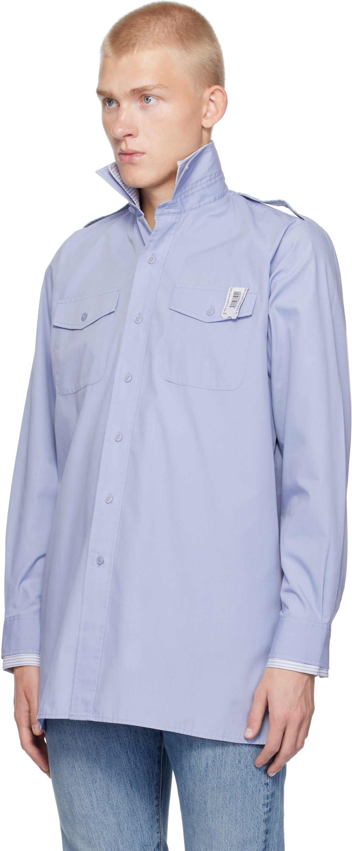 Prototypes Blue & White Double Reversible Shirt PROTOTYPES