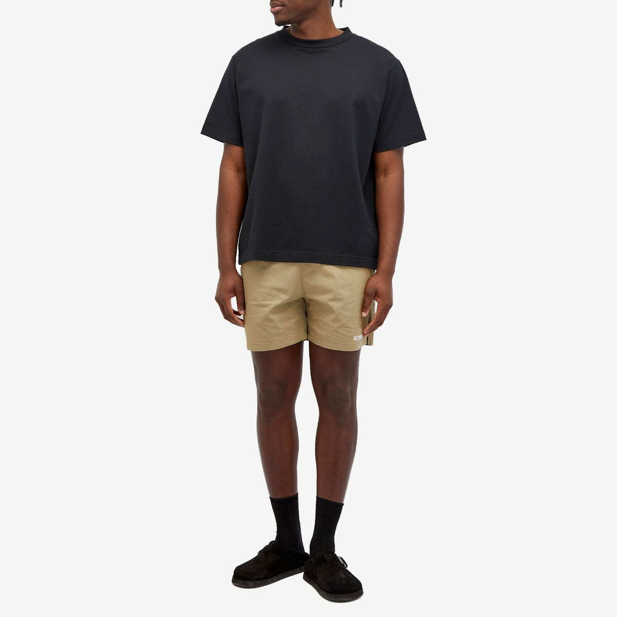 Represent Men's Shorts in Olive Represent