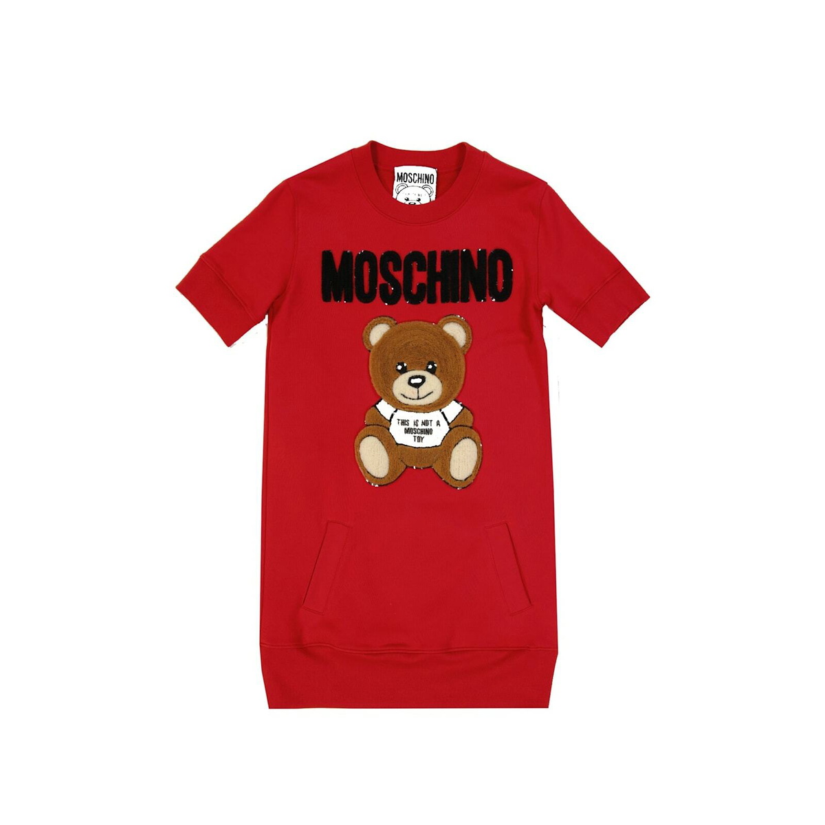 Moschino Couture Cotton Teddy Dress Moschino