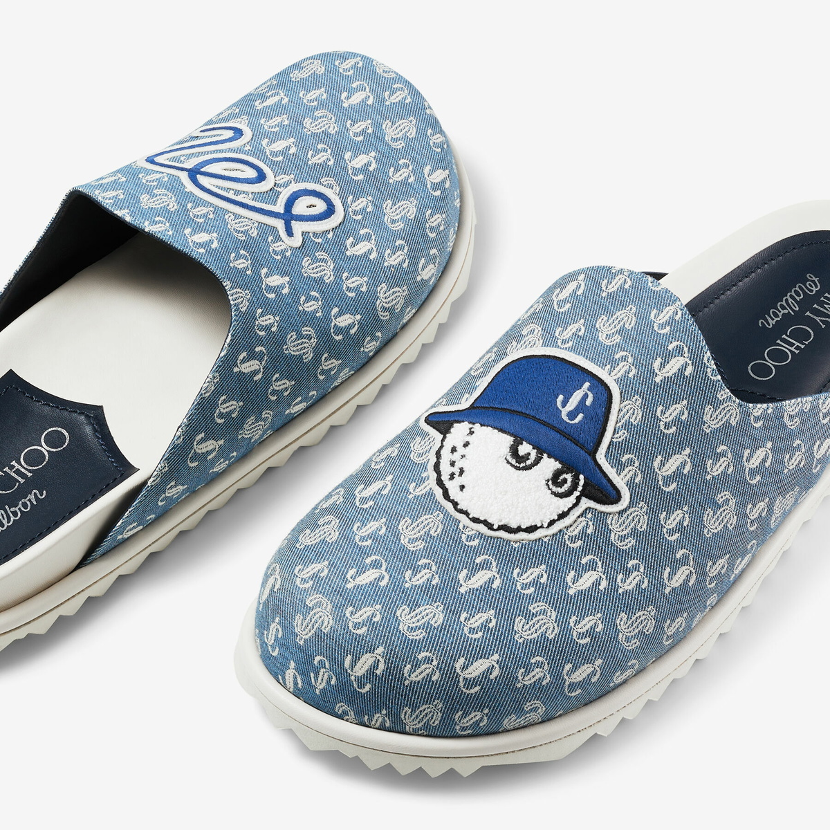 Jimmy Choo Jimmy Choo / Malbon Monogram Mule/M Slide Jimmy Choo