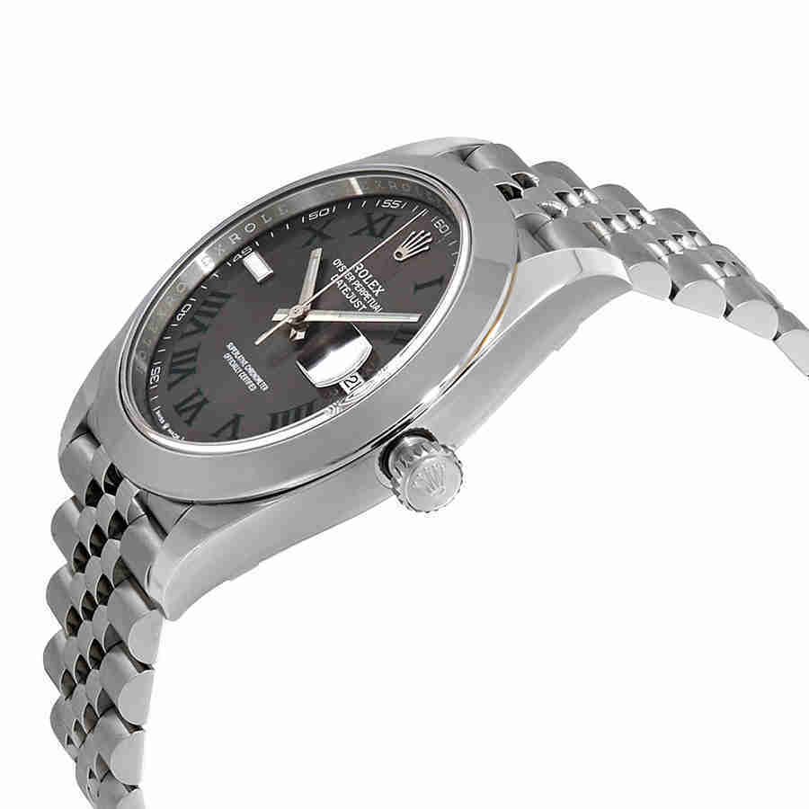 Rolex Datejust 41 Slate Dial Automatic Mens Jubilee Watch 126300GYRJ Rolex