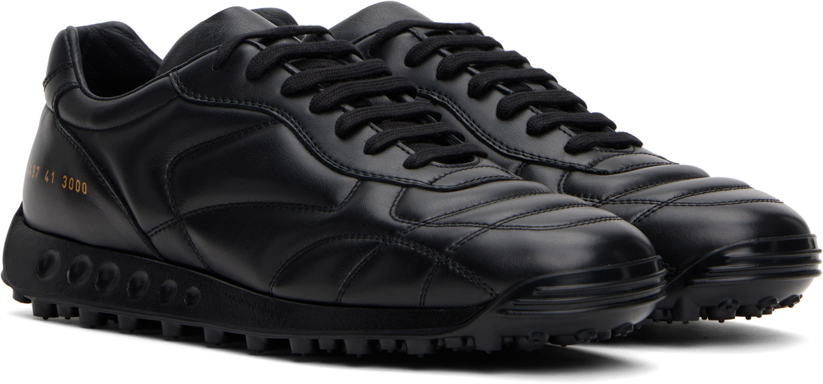 Common Projects Black Soccer Sneakers Common Projects
