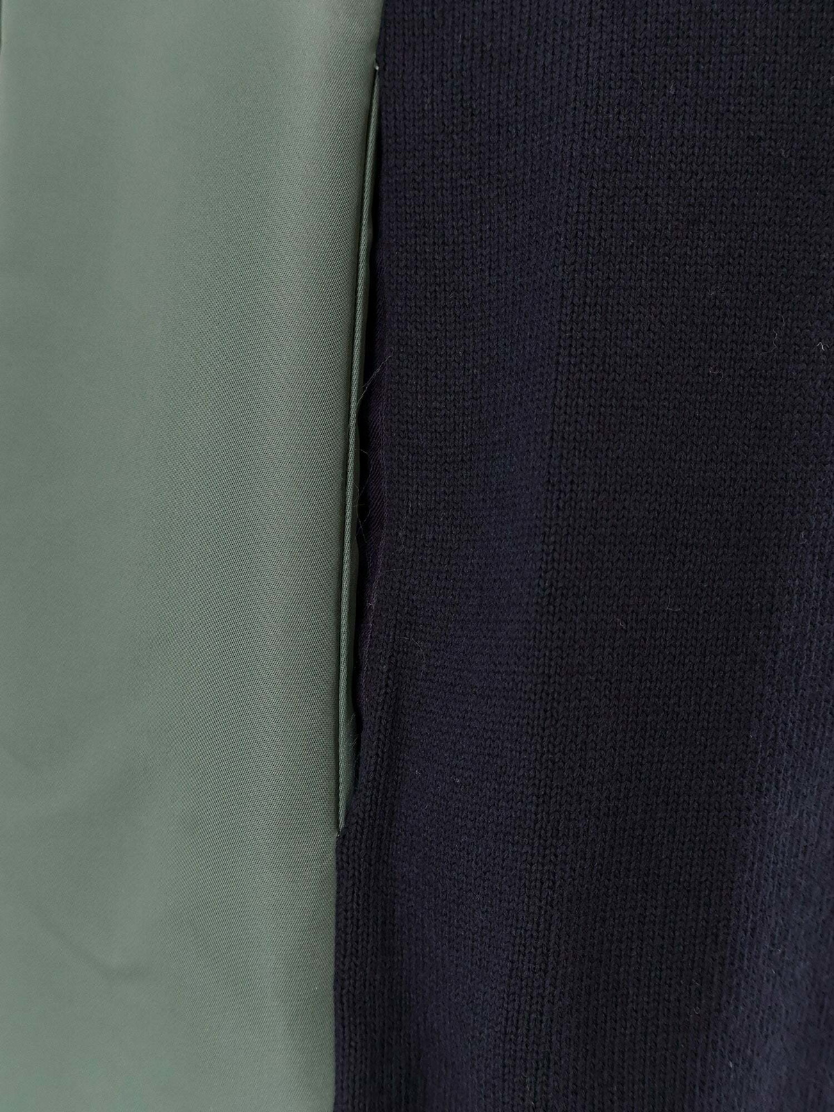 Sacai Dress Green Womens Sacai