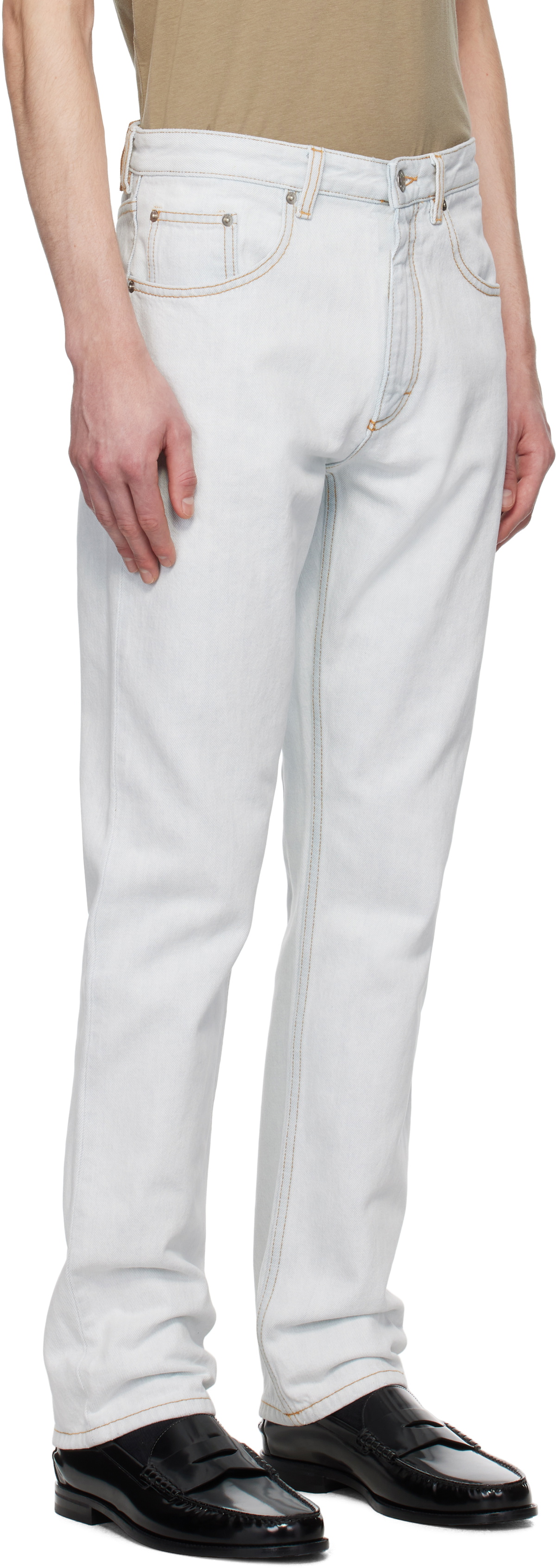 Bally Blue Five-Pocket Jeans Bally