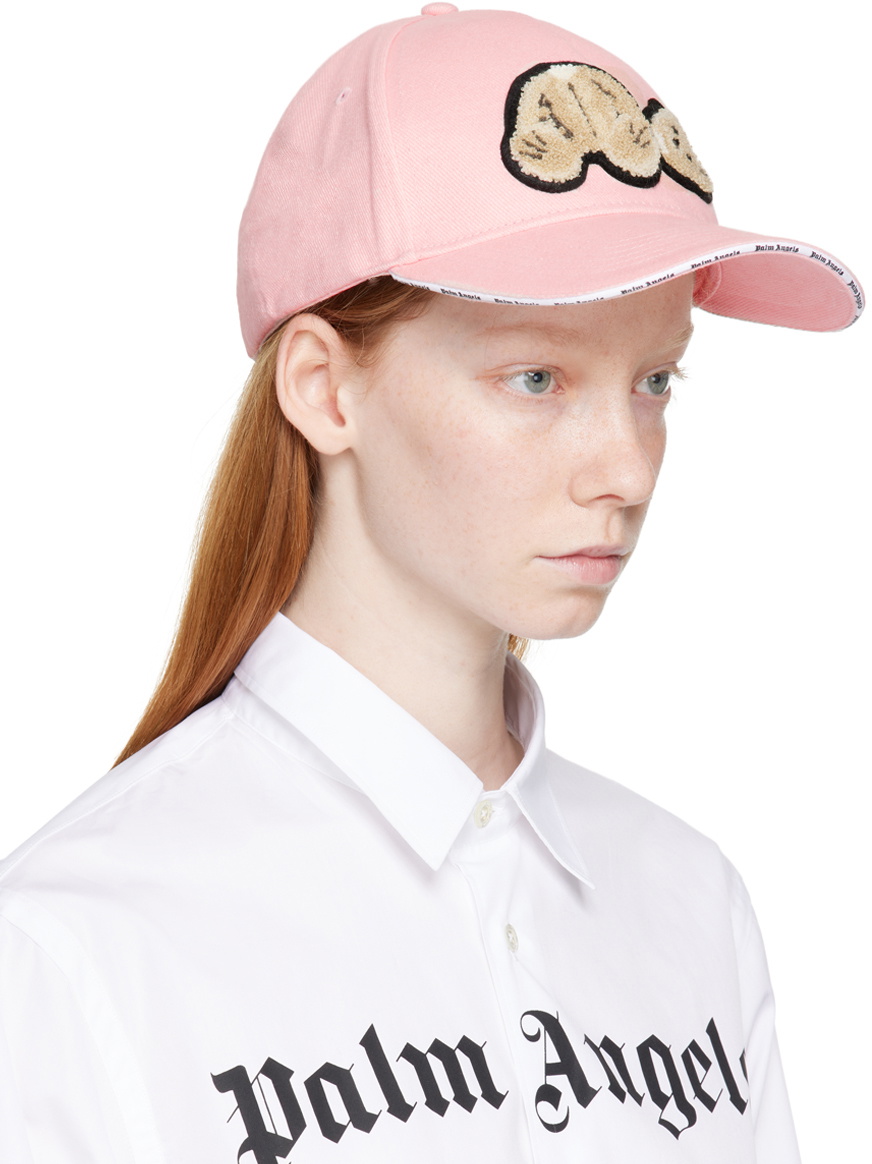 Palm Angels Pink Bear Cap Palm Angels