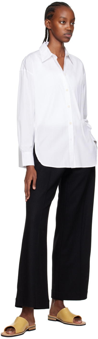 Vince White Convertible Shirt Vince