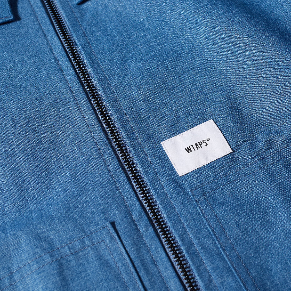 WTAPS Men's 01 Hooded Jacket in Indigo WTAPS