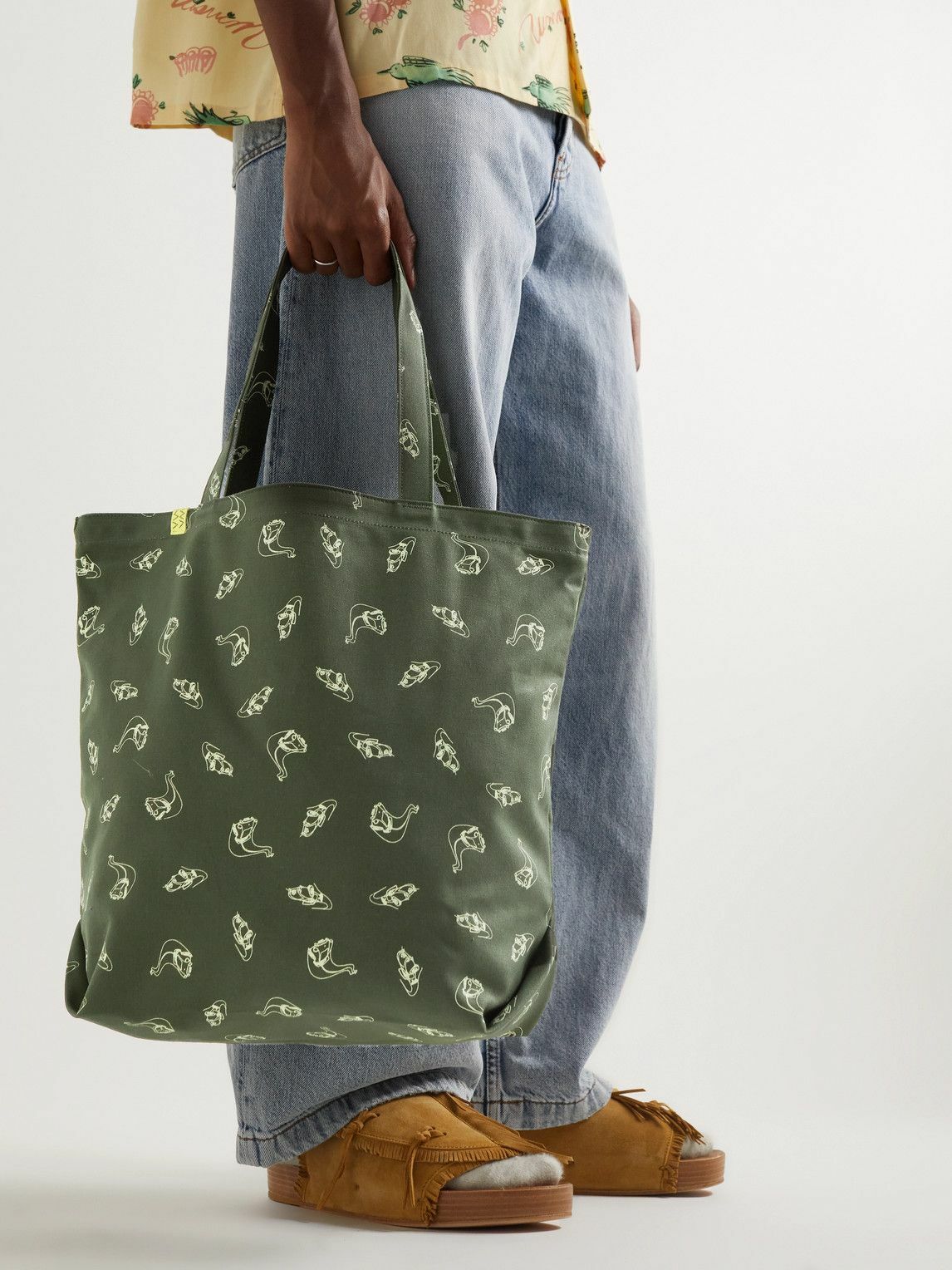 Visvim - Printed Canvas Tote Bag Visvim