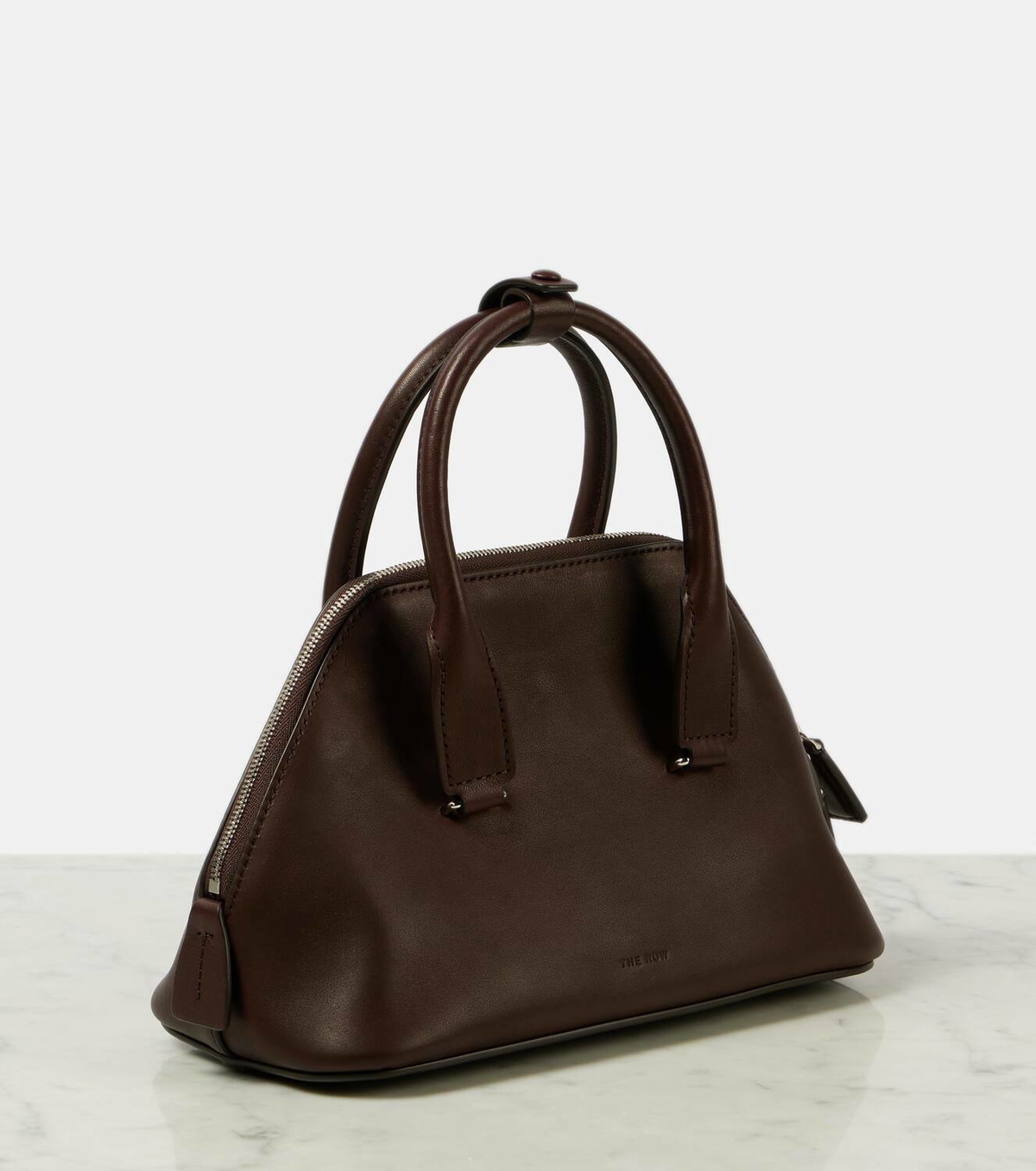 The Row Devon Mini leather tote bag The Row