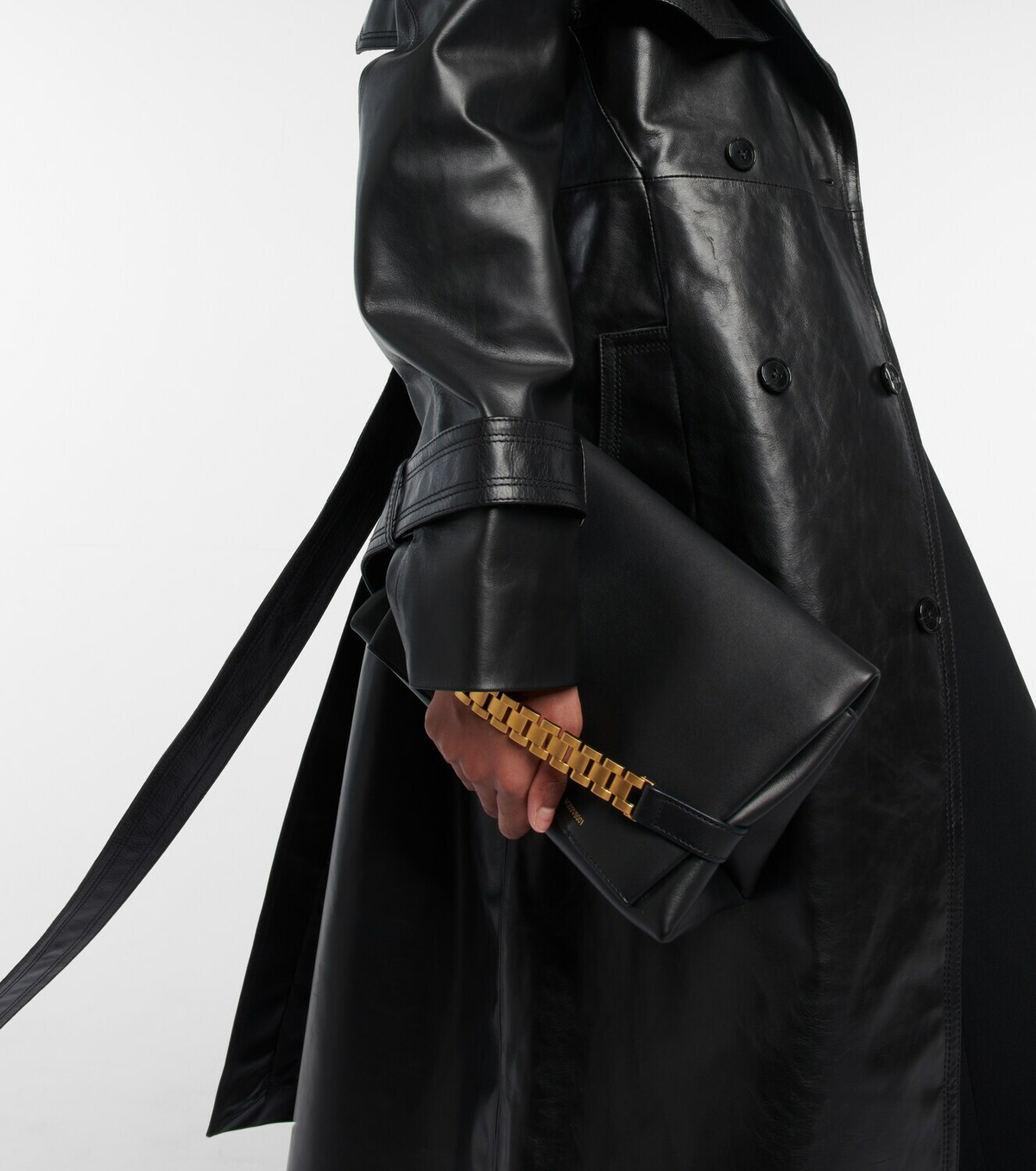 Victoria Beckham - Leather trench coat Victoria Beckham