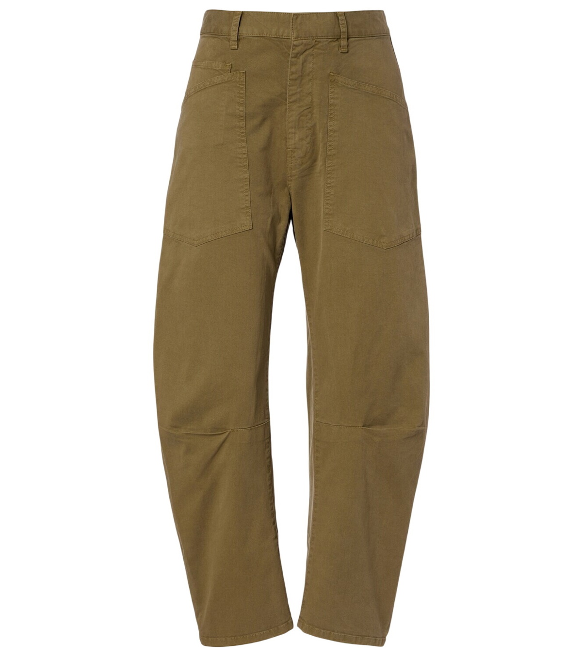 Nili Lotan Shon cotton twill barrel-leg pants Nili Lotan