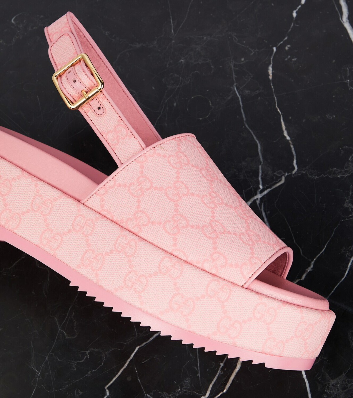 Gucci Angelina GG Supreme platform sandals Gucci