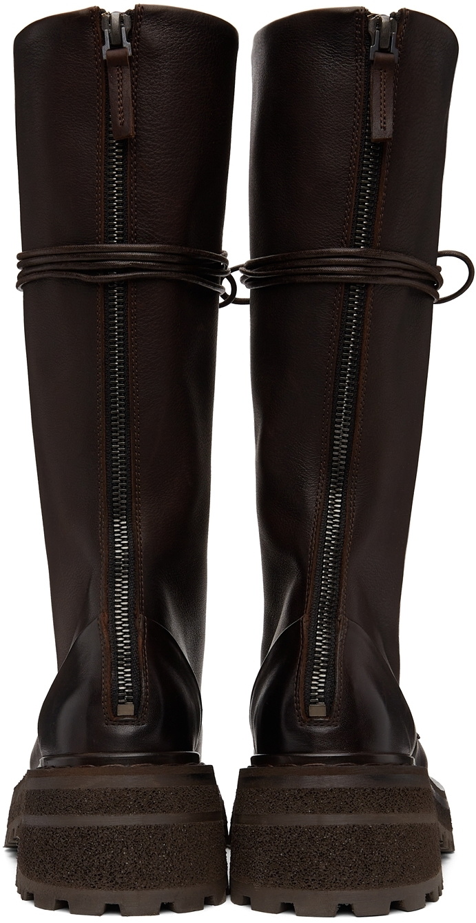 Marsèll Black Carro Mid-Calf Boots Marsèll