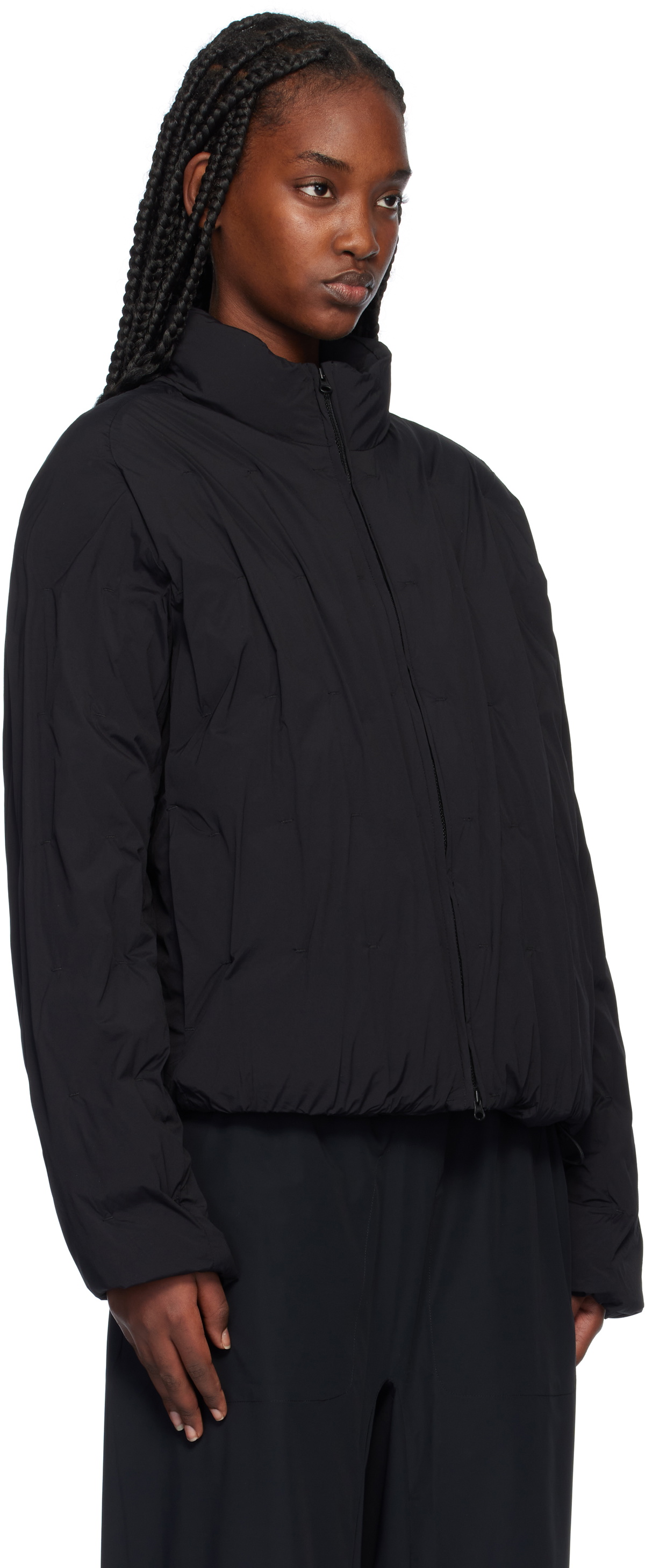 POST ARCHIVE FACTION (PAF) Black 7.0 Right Light Down Jacket Post ...
