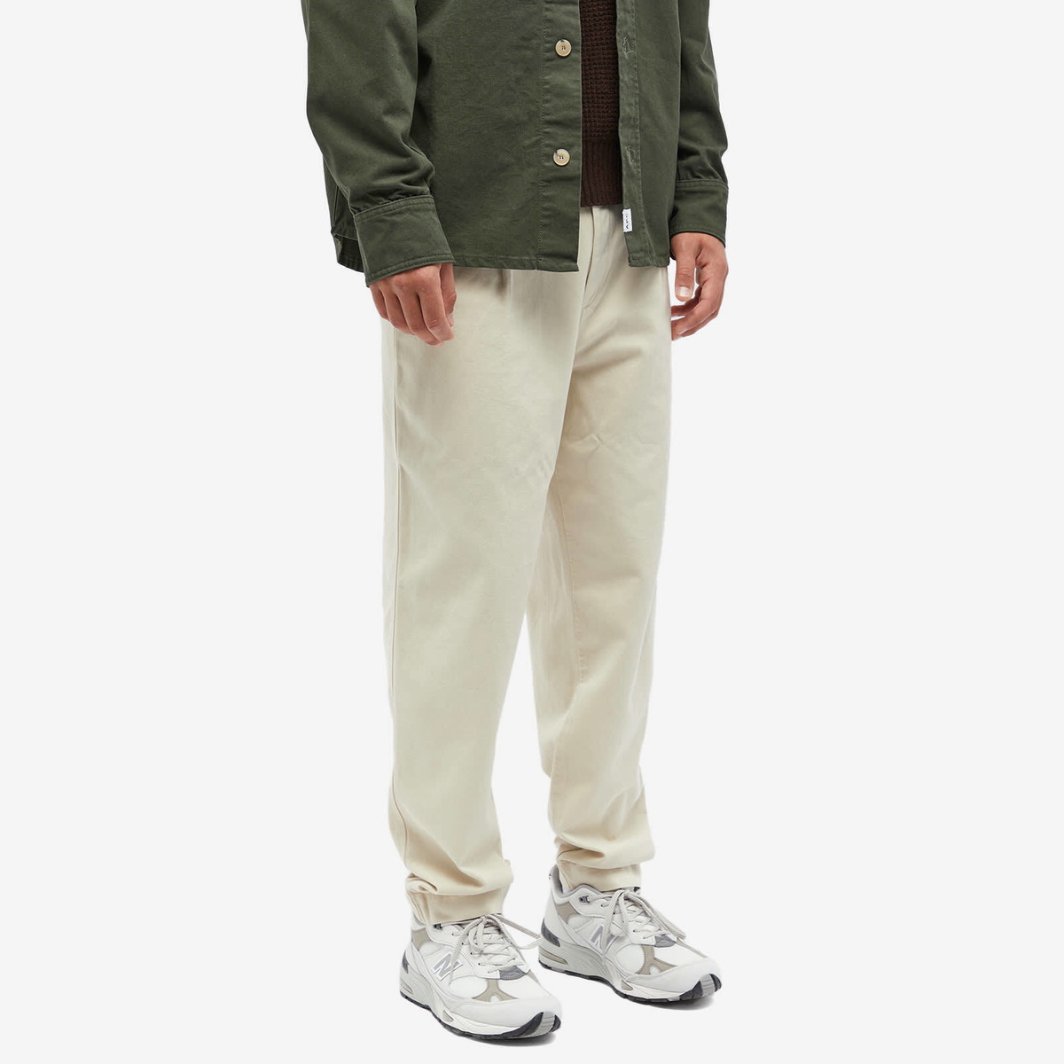 Folk Men's Twill Assembly Pant in Stone Brushed Twill Folk