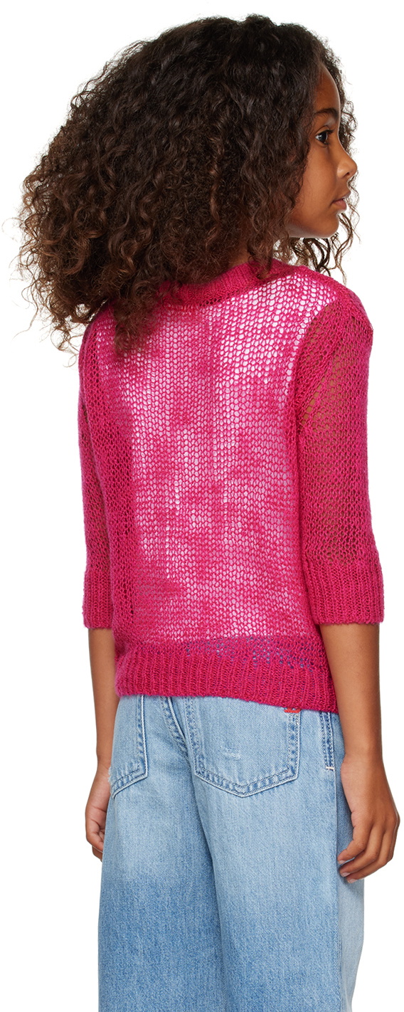 Diesel Kids Pink Korange Sweater Diesel