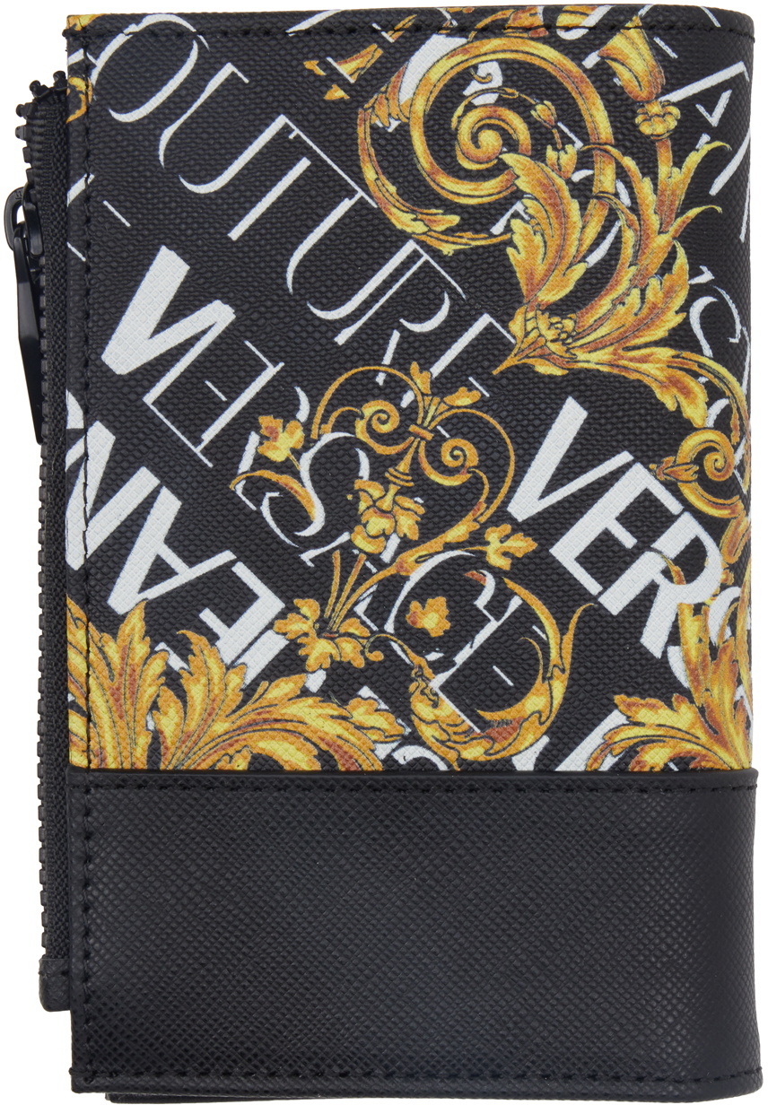 Versace Jeans Couture Black Couture Wallet Versace