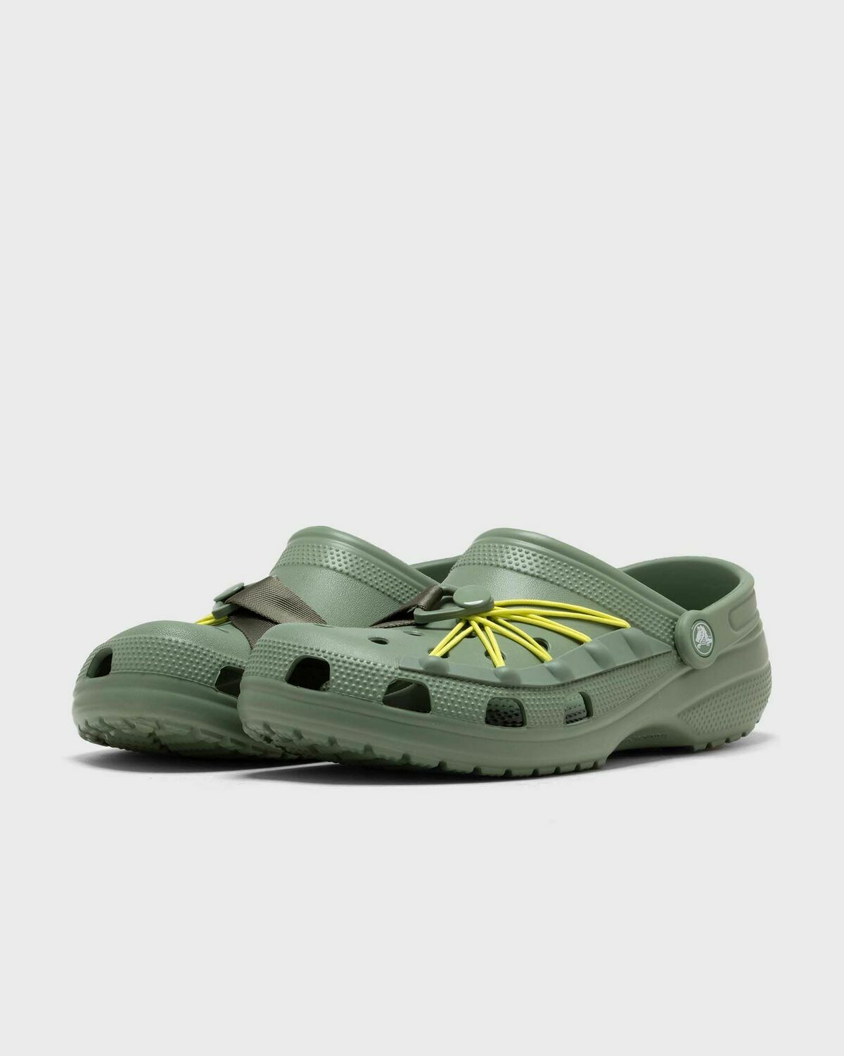 Crocs Classic Lockdown Clog Green Sandals & Slides Crocs