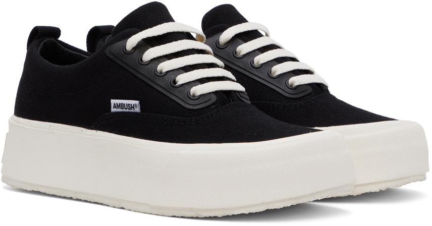 AMBUSH Black Low Vulcanized Sneakers Ambush