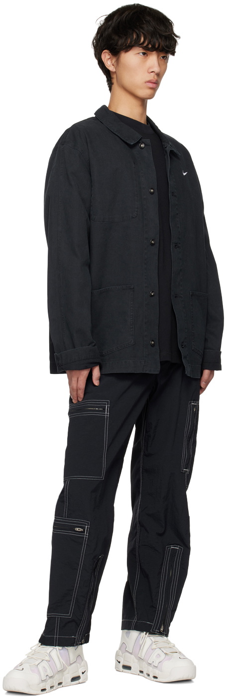 Nike Black Embroidered Jacket Nike