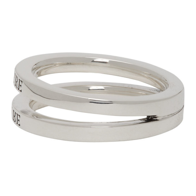 Martyre Silver Split Ring