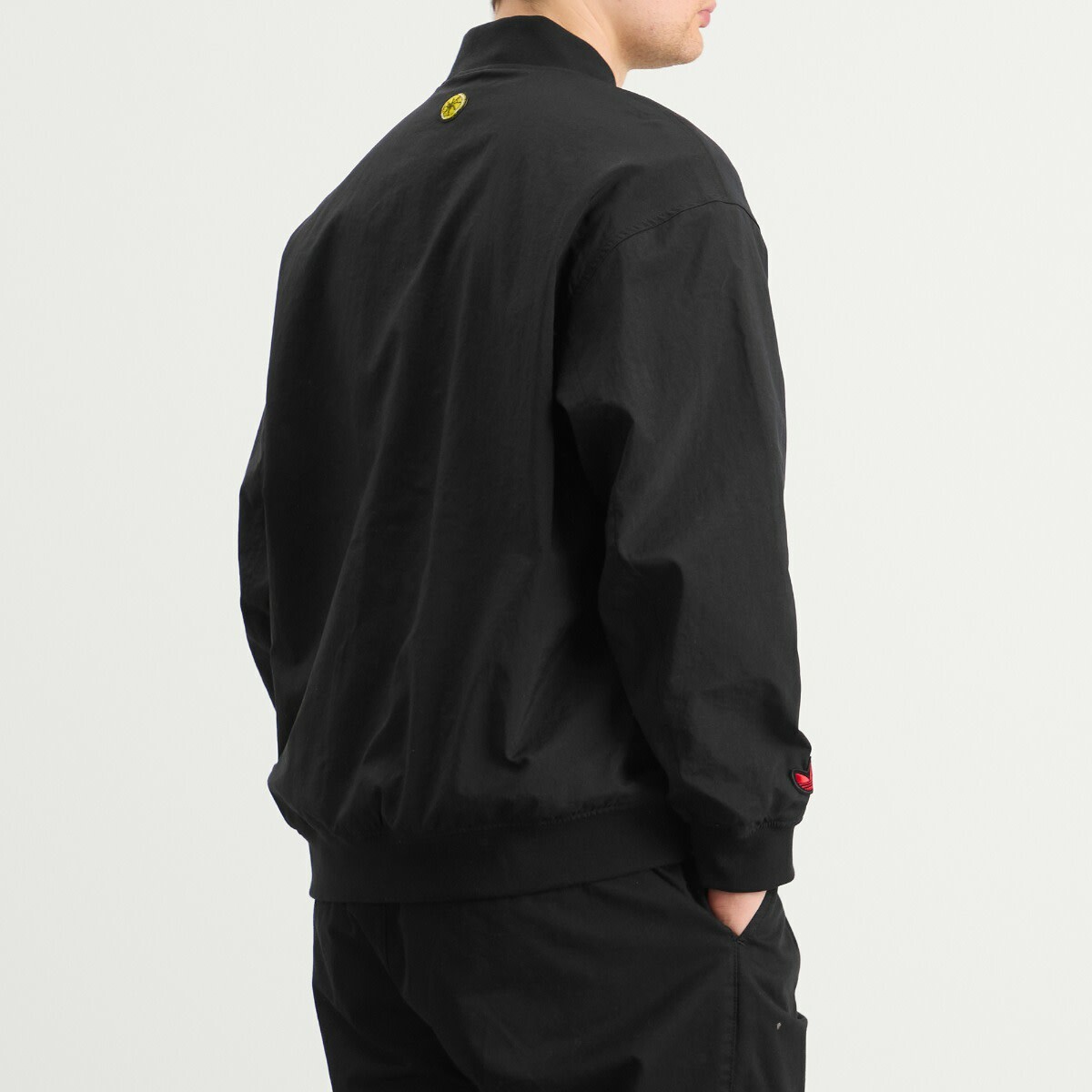Adidas Men's x Stone Roses Manchester United Jacket in Black adidas