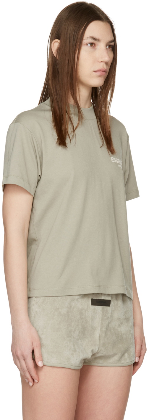 Essentials Green Short Sleeve T-Shirt Essentials