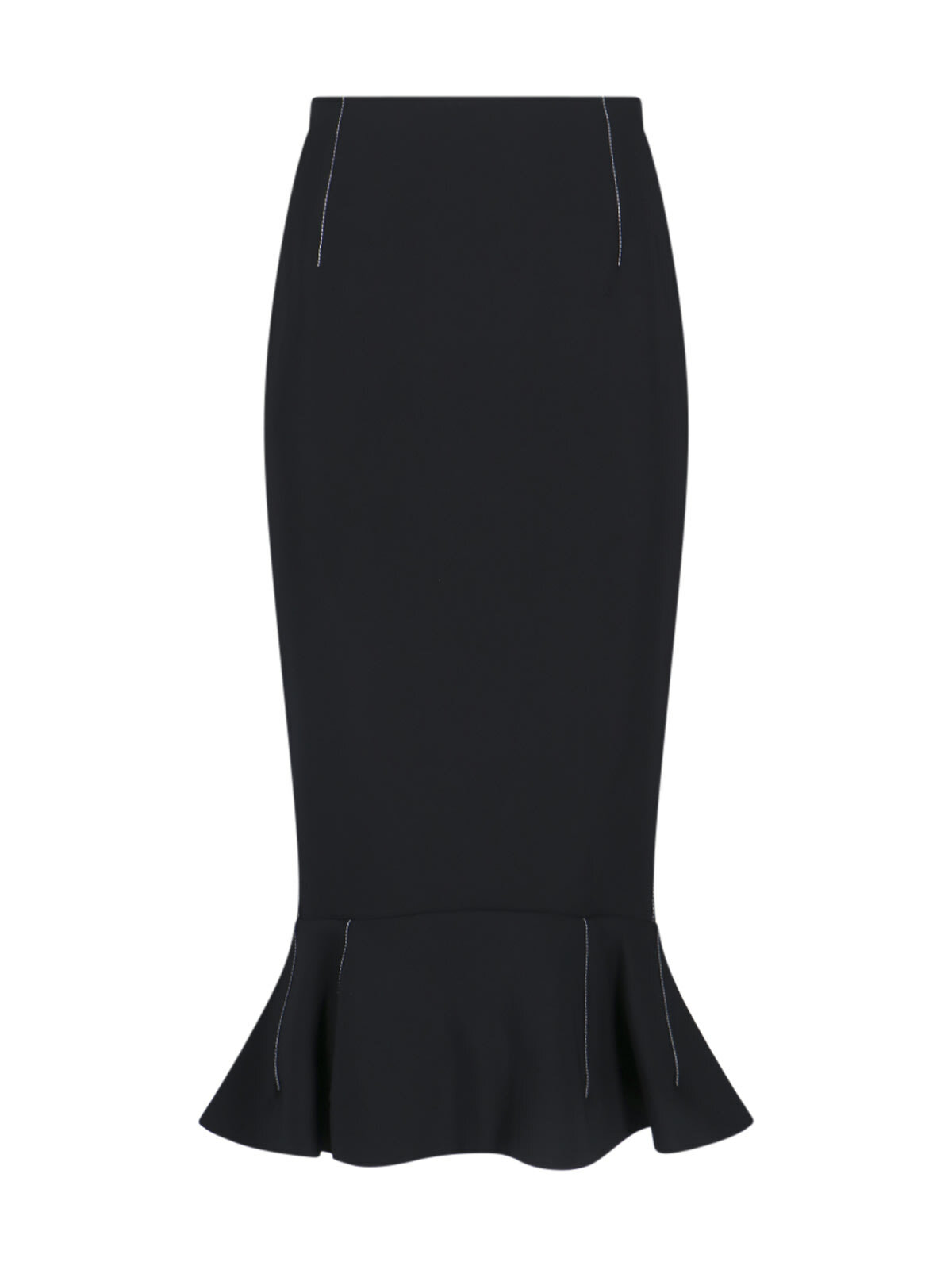 Marni Flounced Sheath Skirt Marni
