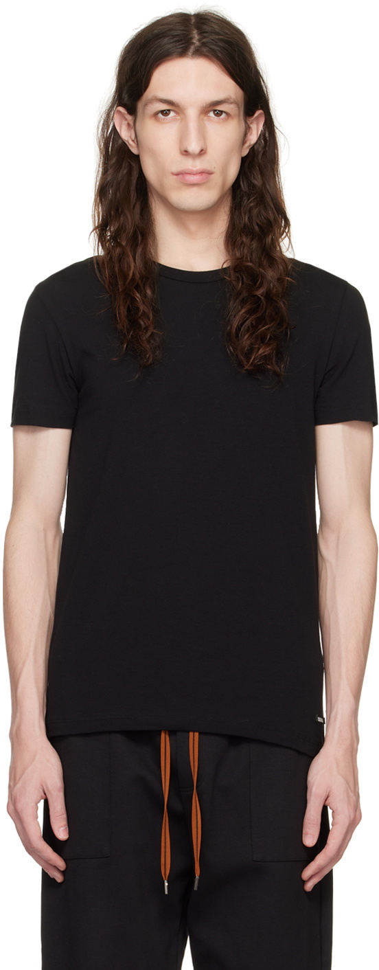 ZEGNA Black Signifier T-Shirt Zegna
