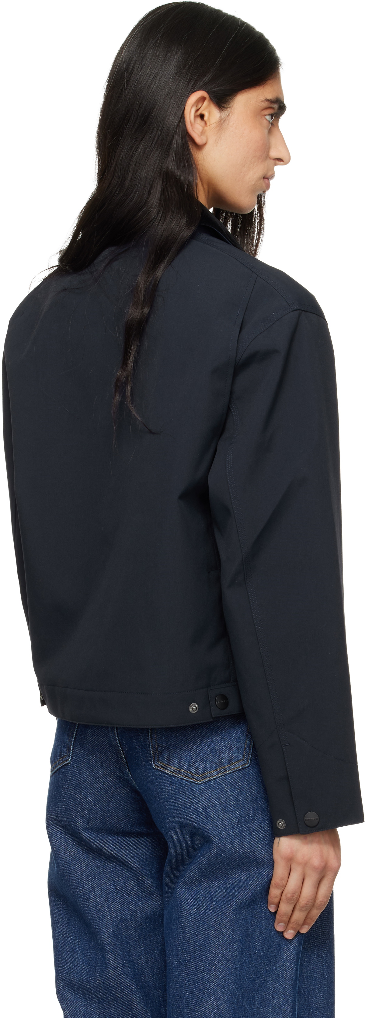 Carhartt Work In Progress Navy Newkirk Summer Jacket Carhartt WIP