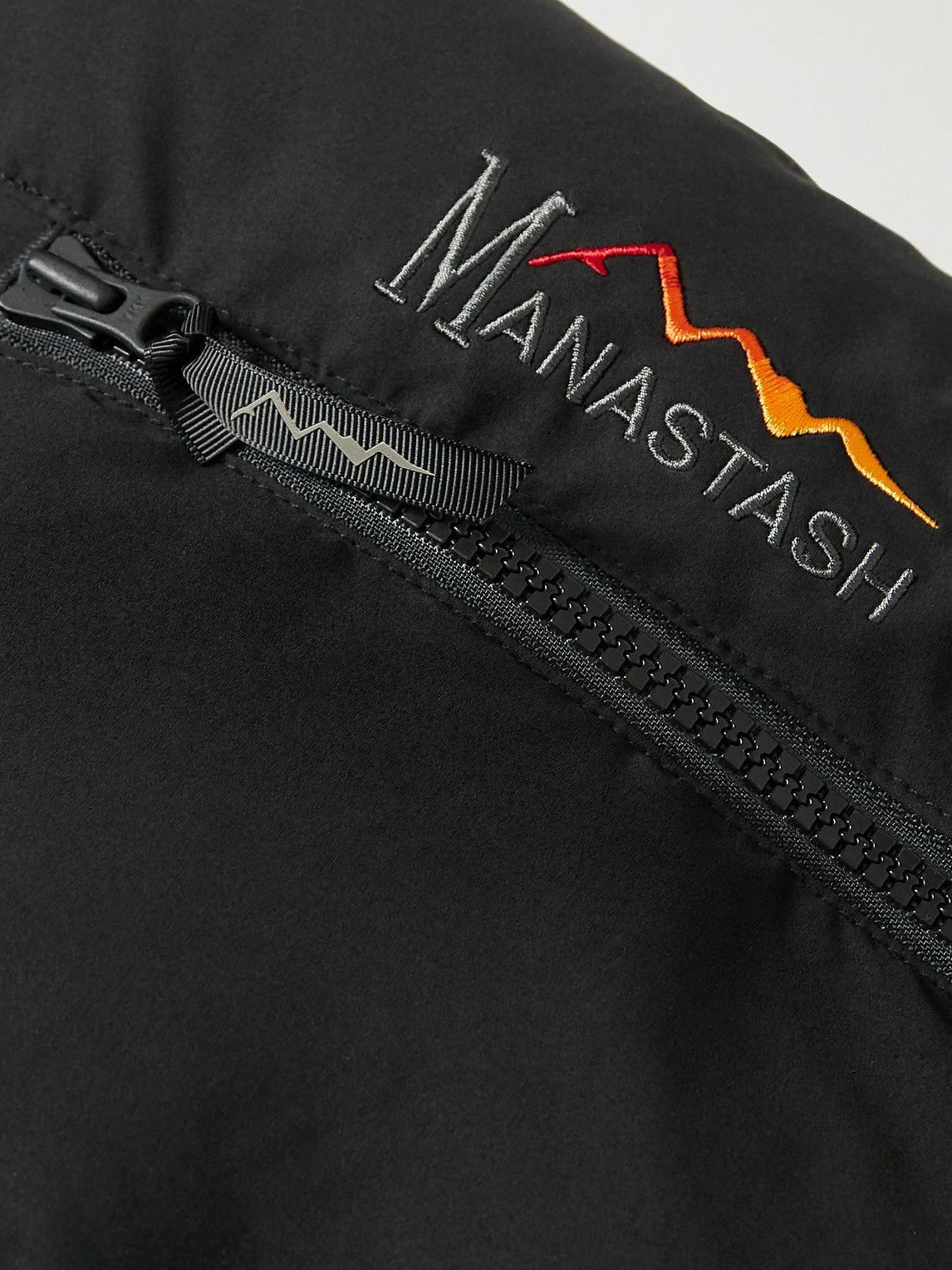 MANASTASH - Monster 700 Padded Shell Hooded Jacket - Black Manastash