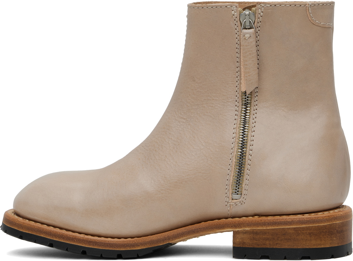 OUR LEGACY Taupe Engine Boots Our Legacy