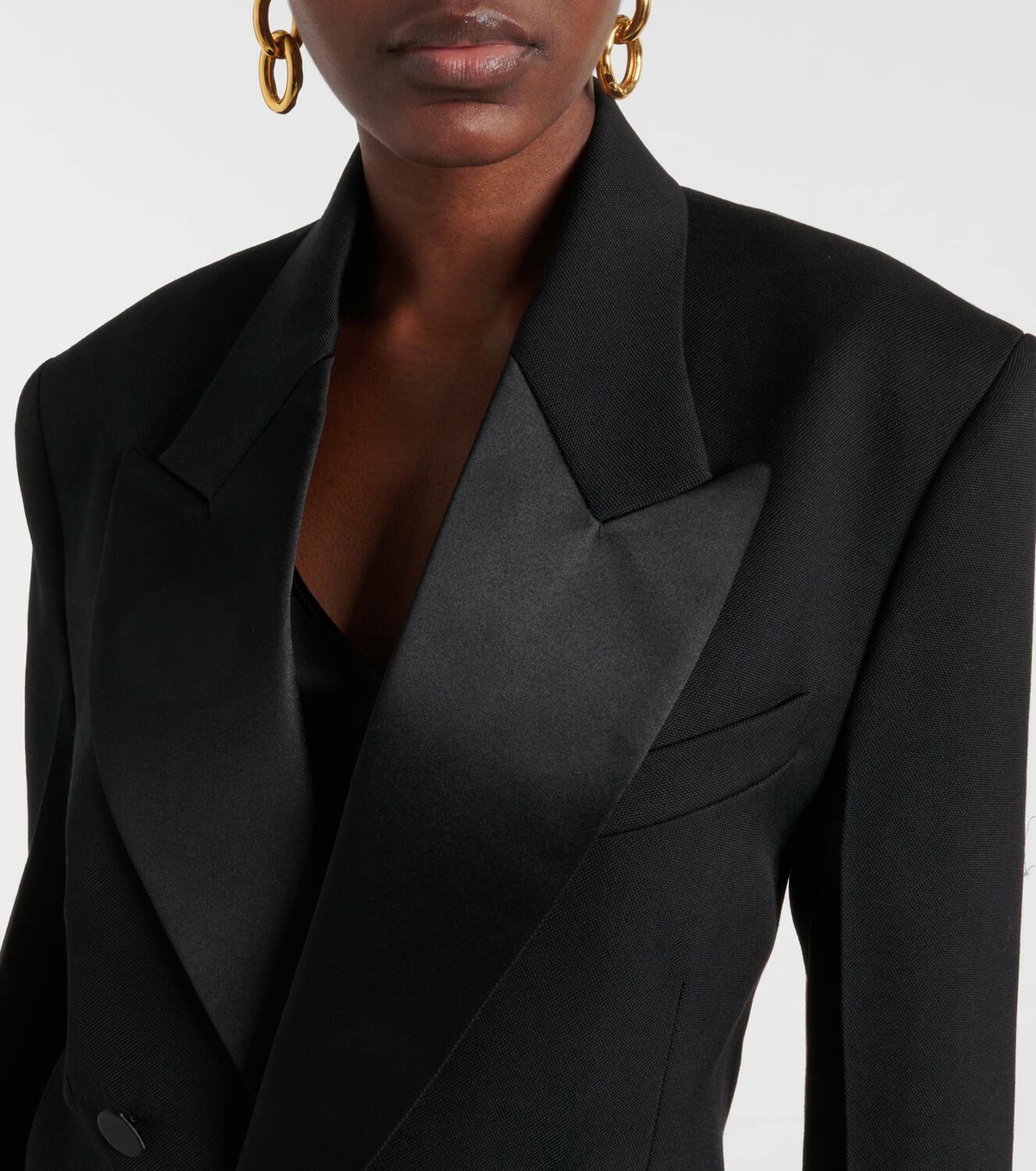 Victoria Beckham Wool-blend tuxedo jacket Victoria Beckham
