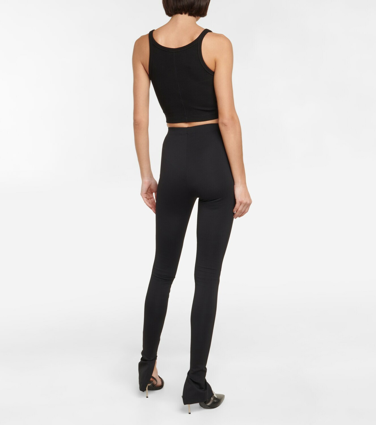 Wardrobe.NYC - High-rise leggings WARDROBE.NYC
