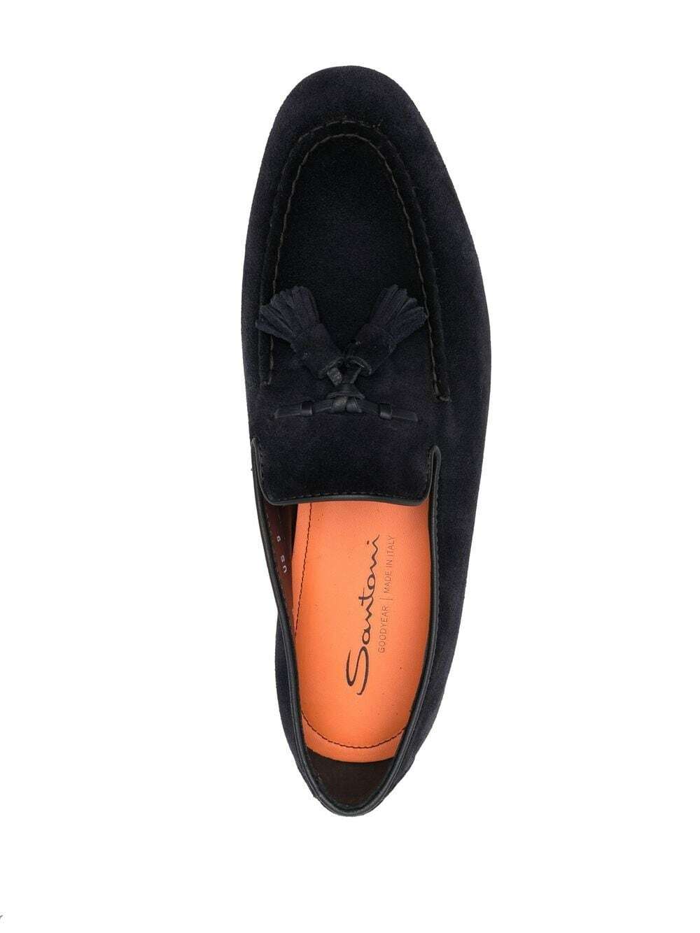 SANTONI - Leather Loafer Santoni