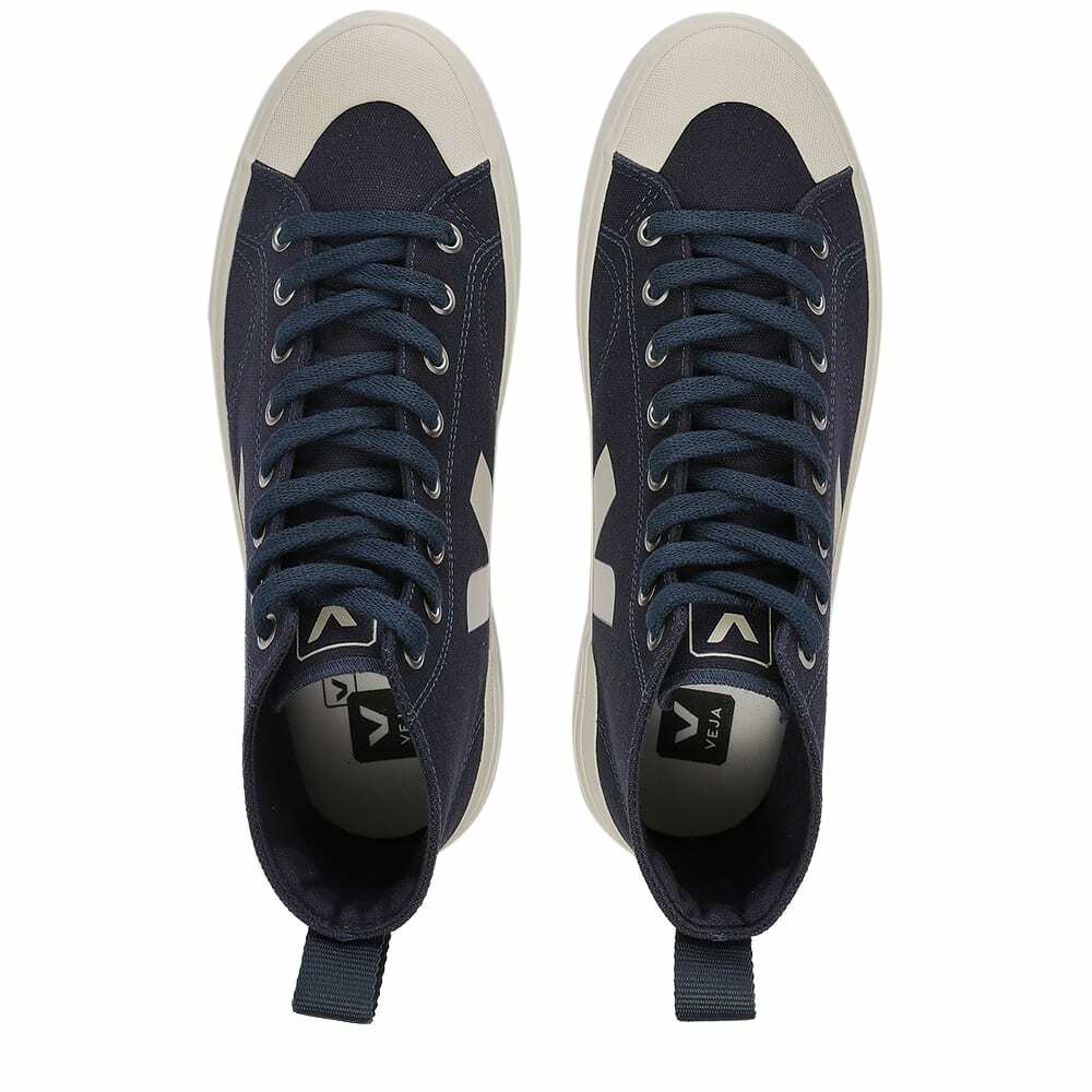 Veja Men's Nova Hi-Top Top Sneakers in Marine/Pierre VEJA