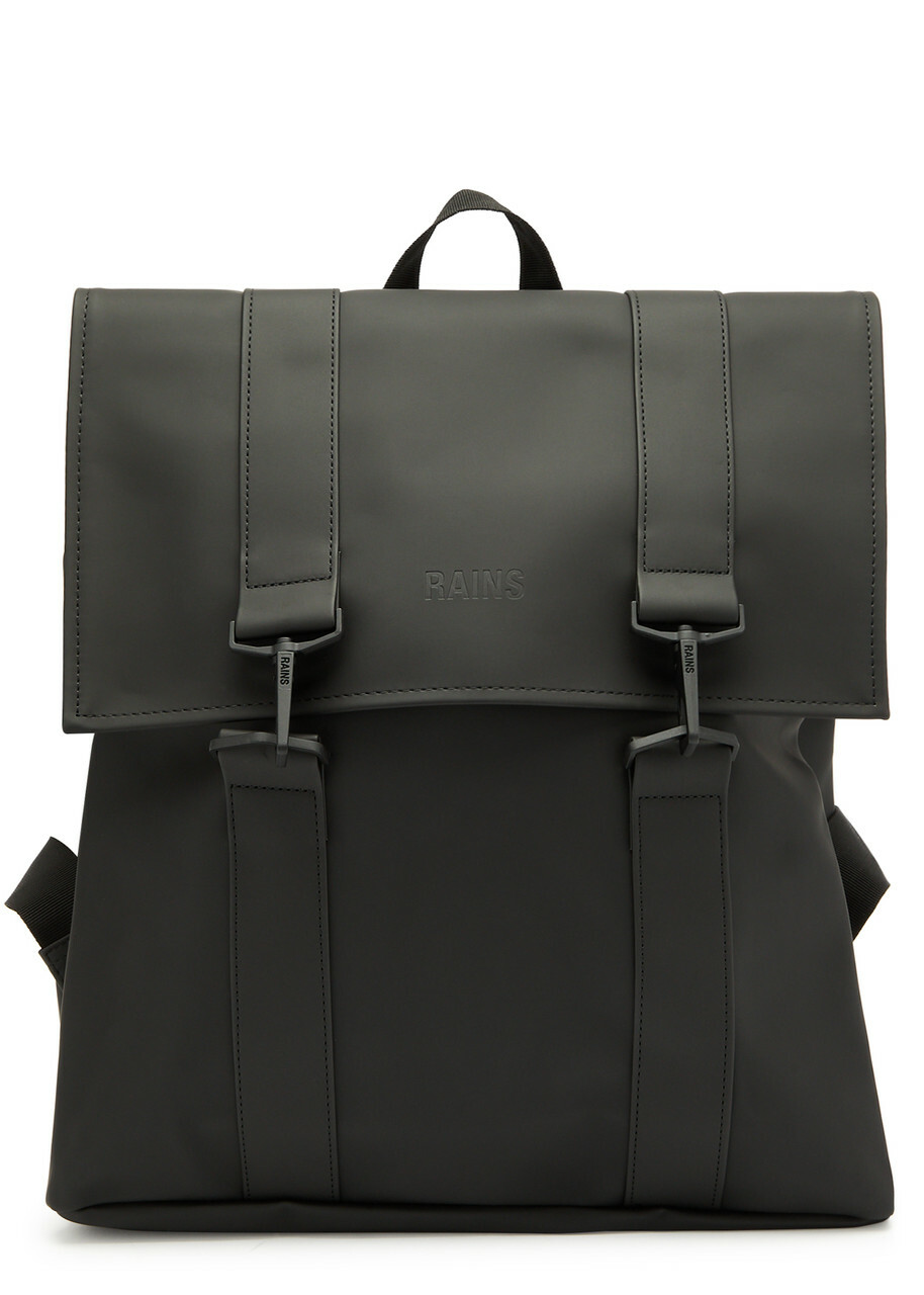 Rains Msn Rubberised Backpack - Black - One Size Rains