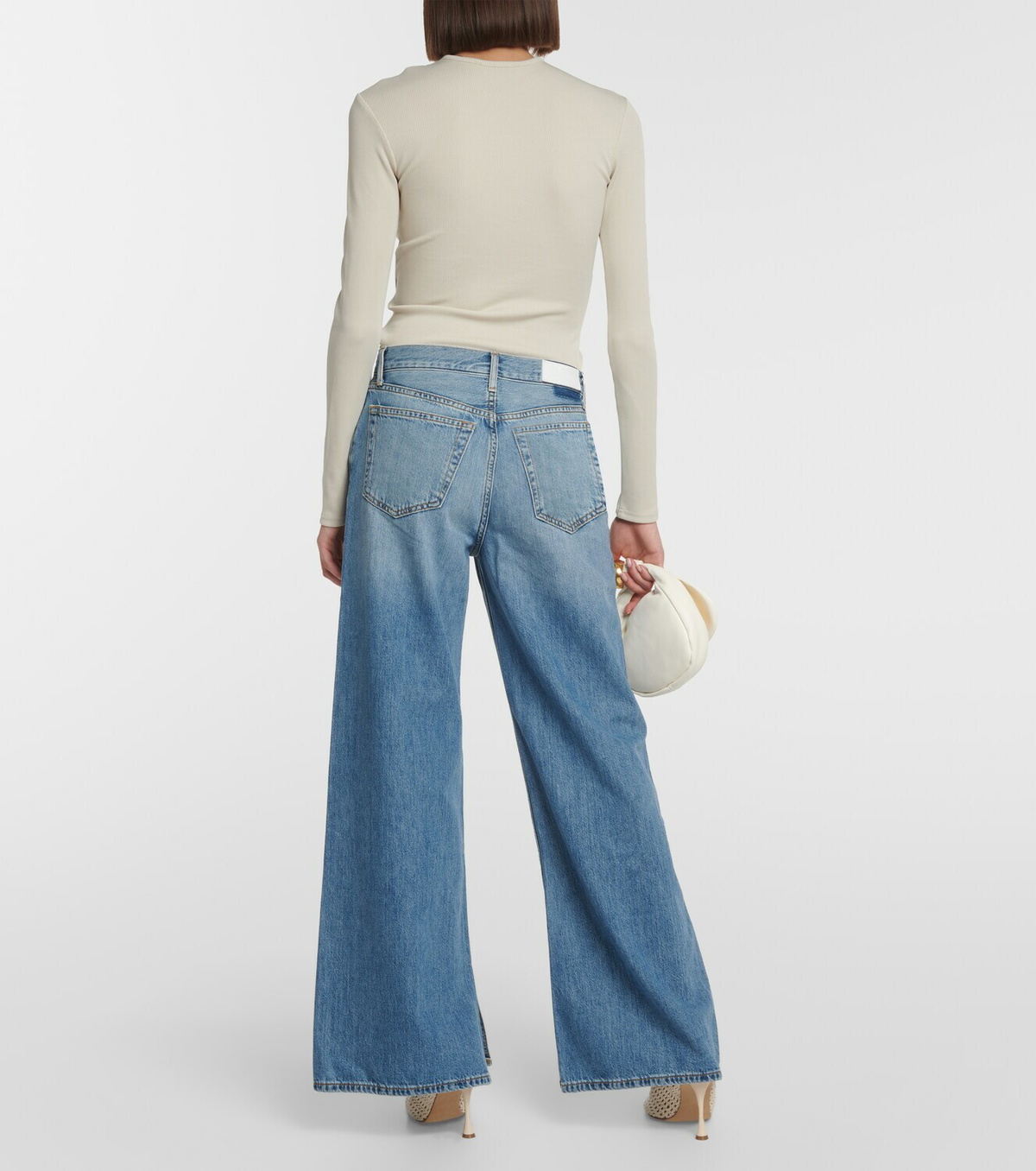 Re/Done Low Rider low-rise wide-leg jeans Re/Done