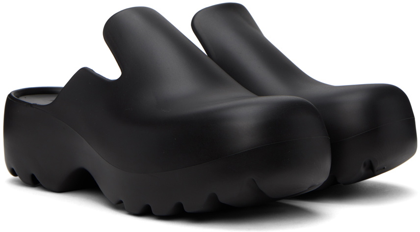 Bottega Veneta Black Flash Clogs Bottega Veneta