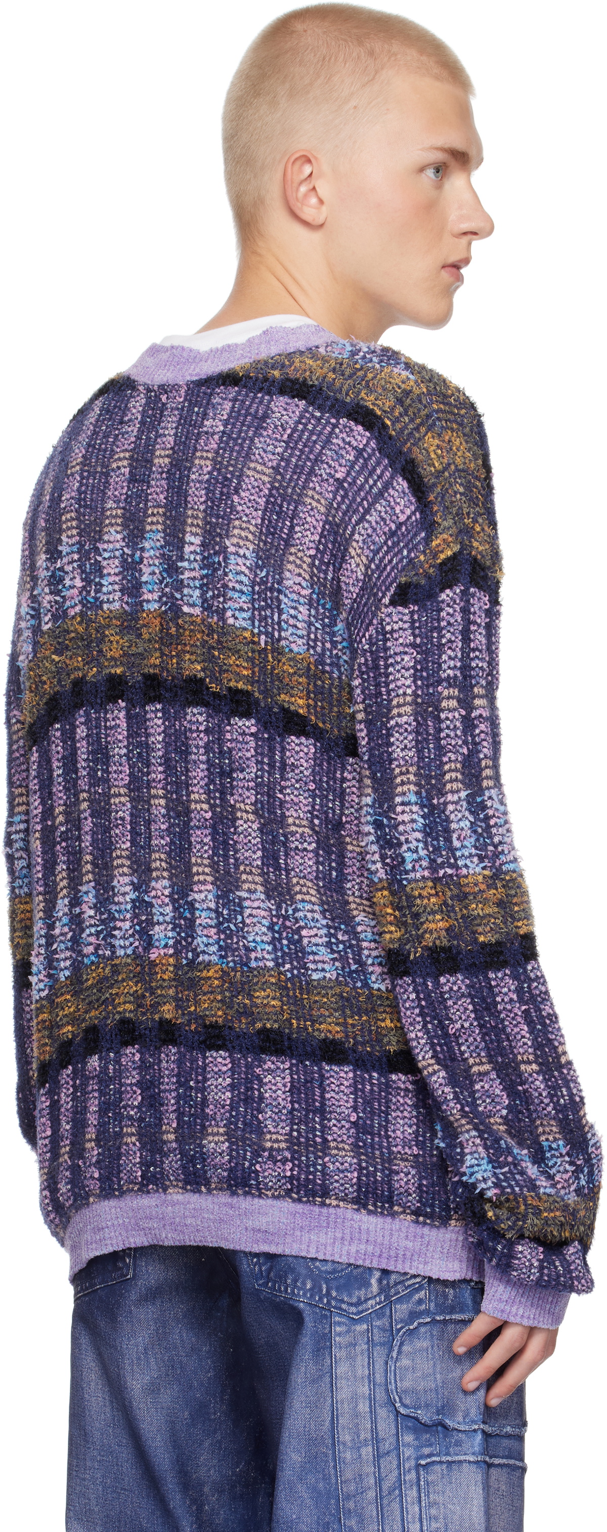 Collina Strada Purple Vitelli Edition Sweater Collina Strada