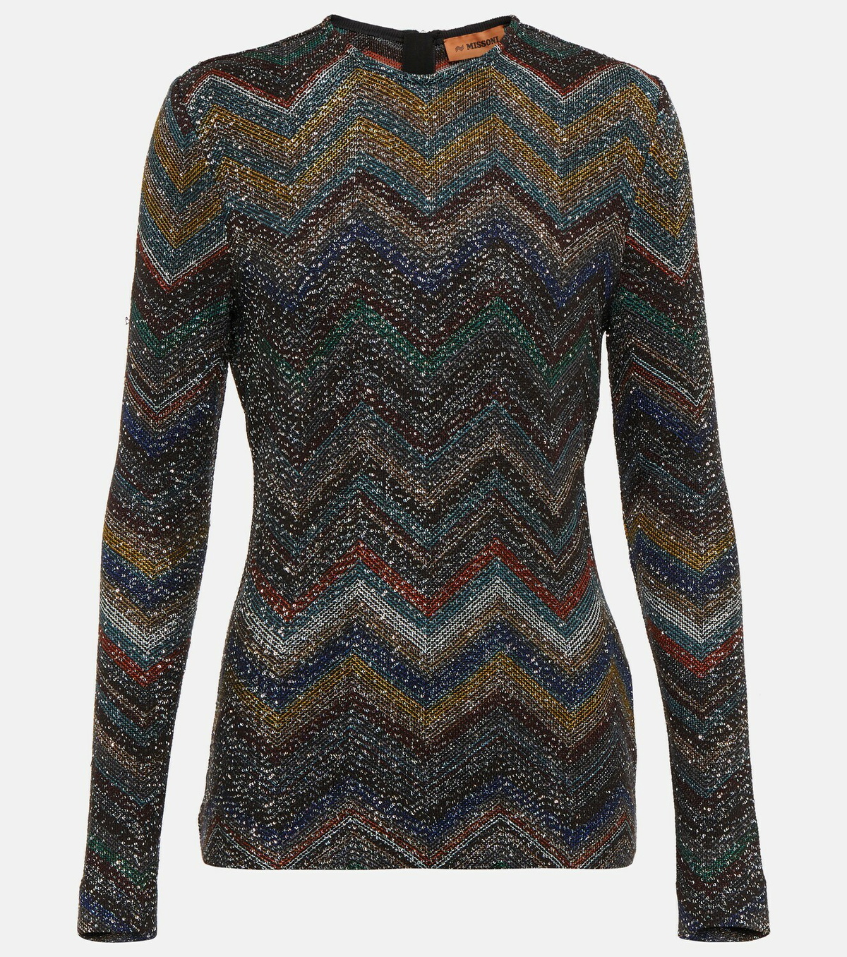 Missoni - Chevron lamé sweater Missoni